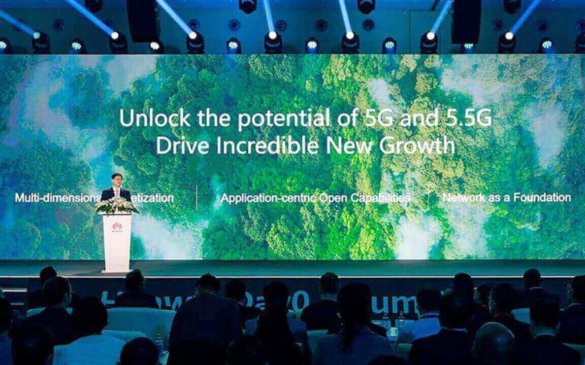 Huawei impulsa el crecimiento del 5G y presenta el 5.5G