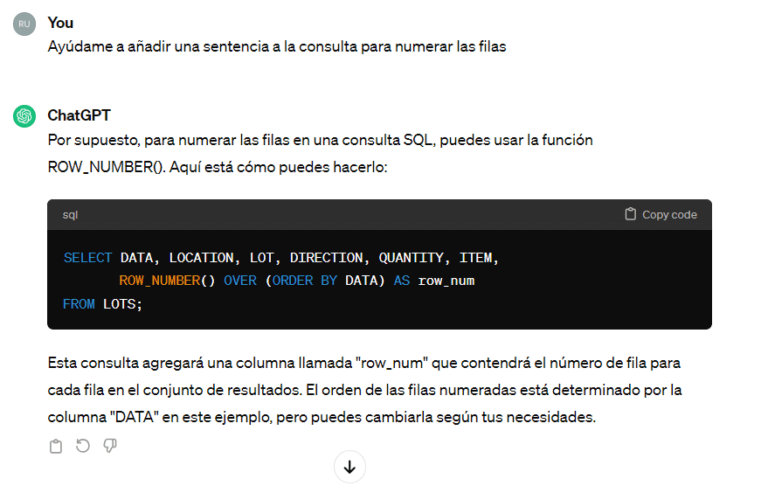 Cómo usar ChatGPT para realizar consultas SQL | Computing