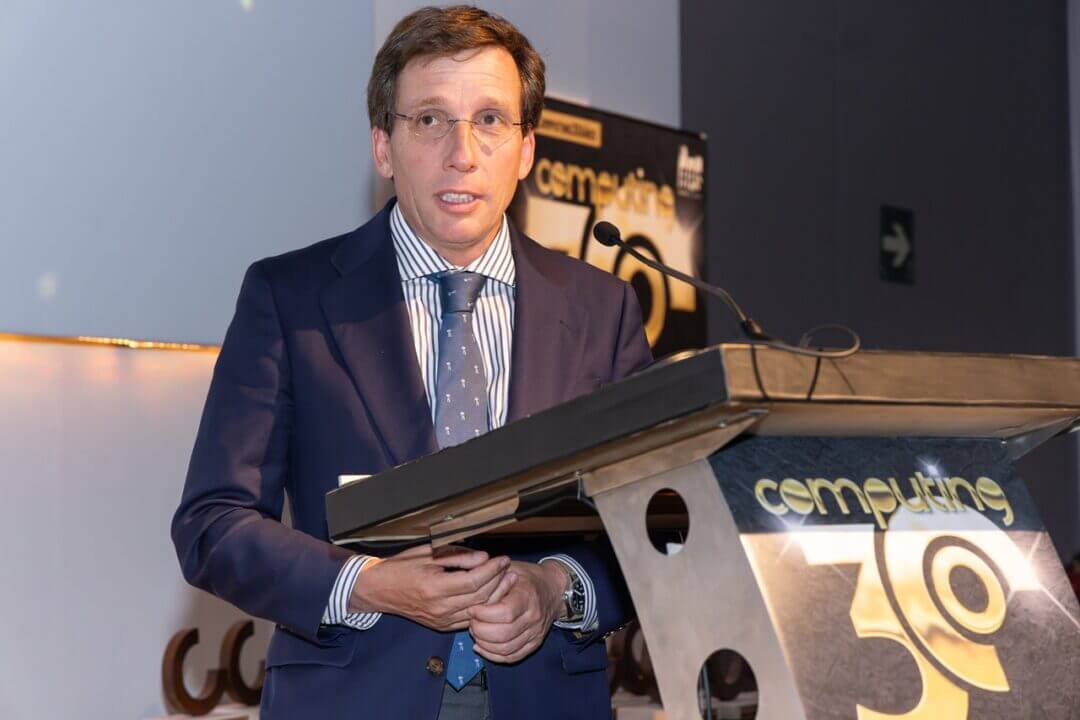 Almeida inaugura la Gala 30º Aniversario de los Premios Computing